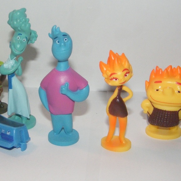 Disney | Toys | Disney Pixar Elemental Movie Toy Figure Set Of 2 With 1 ...